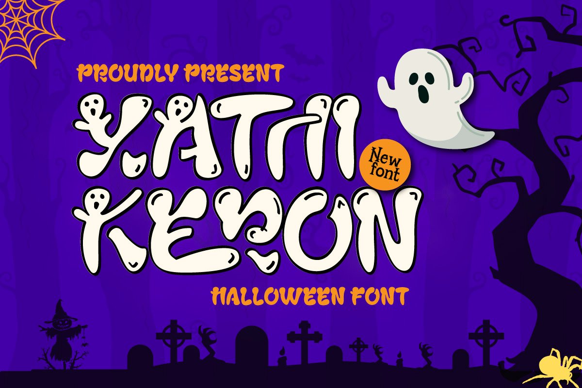 Xathi Keron - Halloween Font - Productype